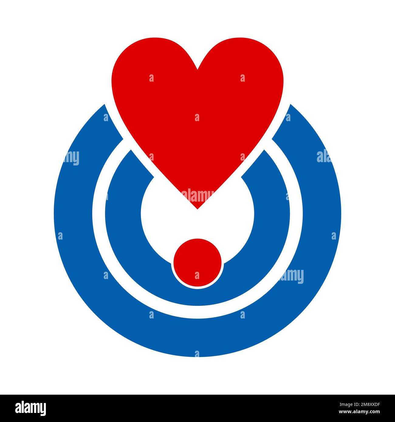 ring engagement in love connection logo and vector icon Stock Photo - Alamy