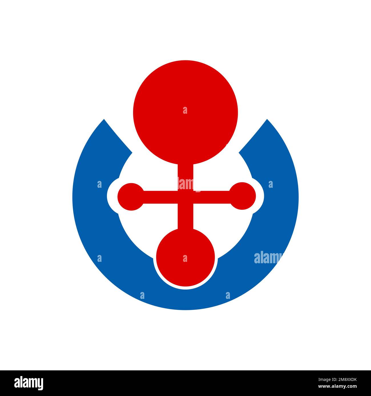 Cross logo corporate template hi-res stock photography and images - Alamy