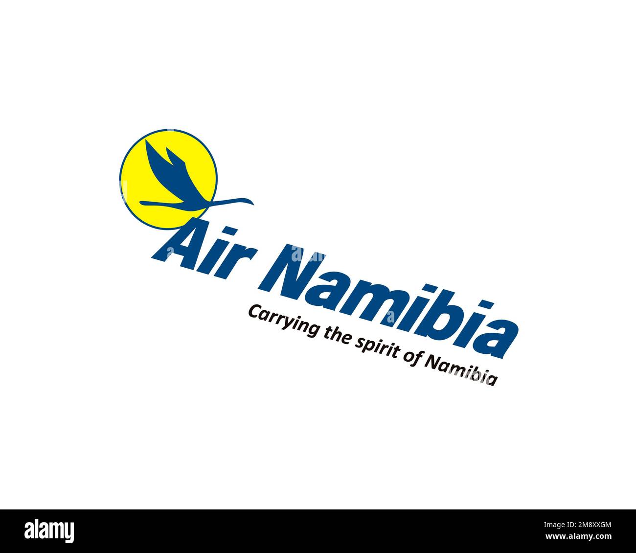 Air Namibia, rotated logo, white background B Stock Photo - Alamy