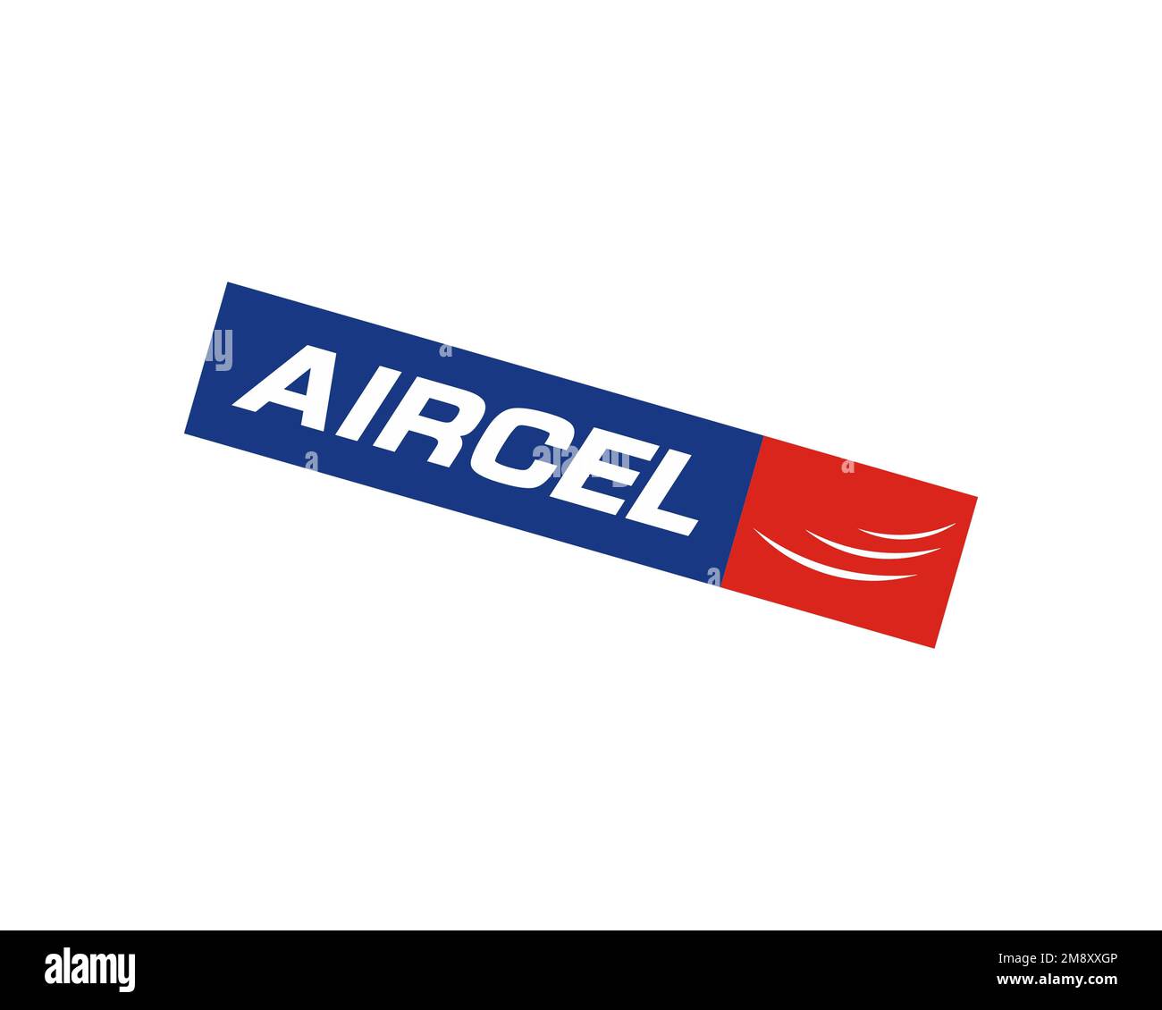 Aircel, rotated logo, white background B Stock Photo - Alamy
