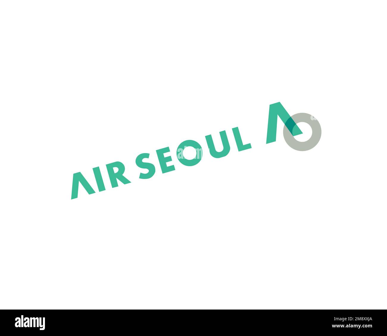 Air Seoul, rotated logo, white background Stock Photo - Alamy
