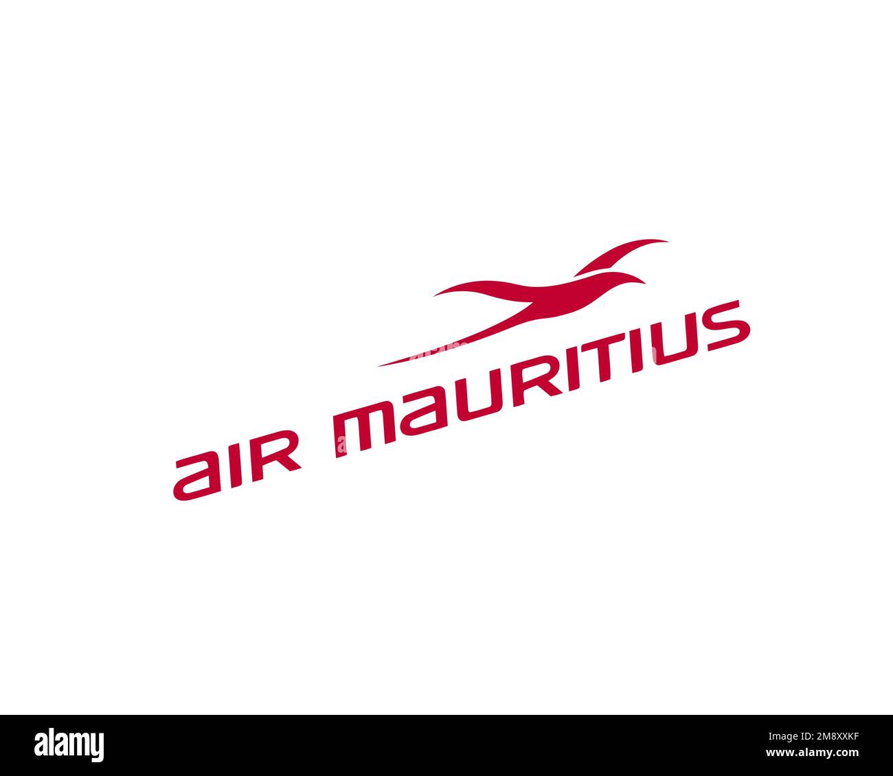 Air Mauritius, rotated logo, white background Stock Photo - Alamy
