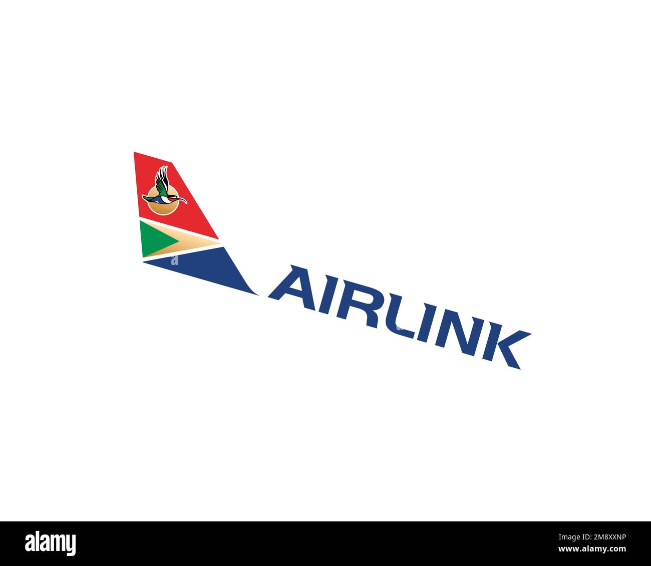 Airlink, rotated logo, white background B Stock Photo - Alamy