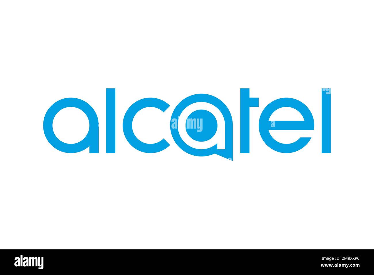 Alcatel Mobile, Logo, White background Stock Photo - Alamy