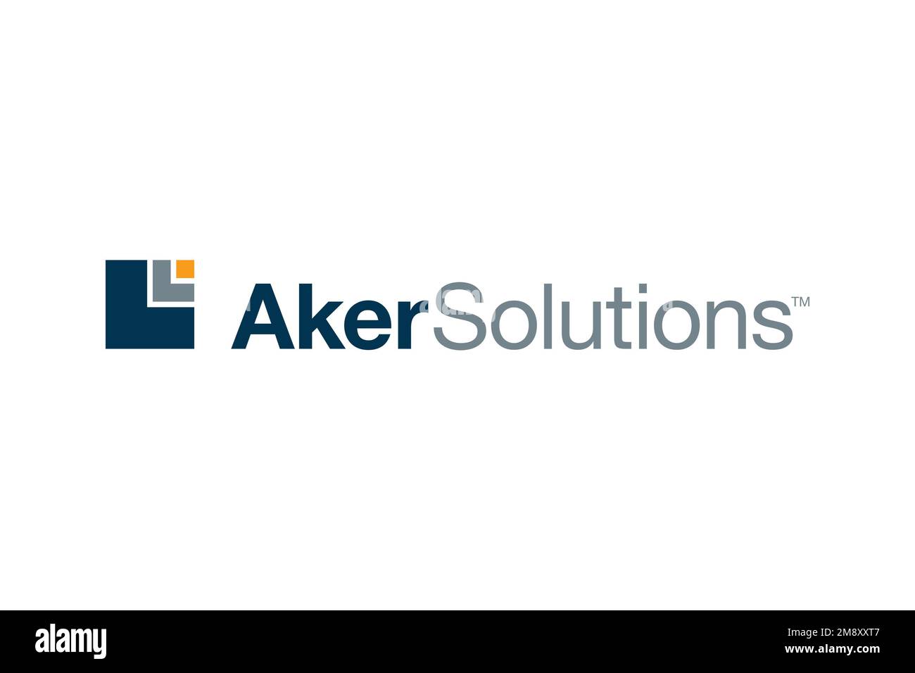 Aker Solutions, Logo, White background Stock Photo - Alamy