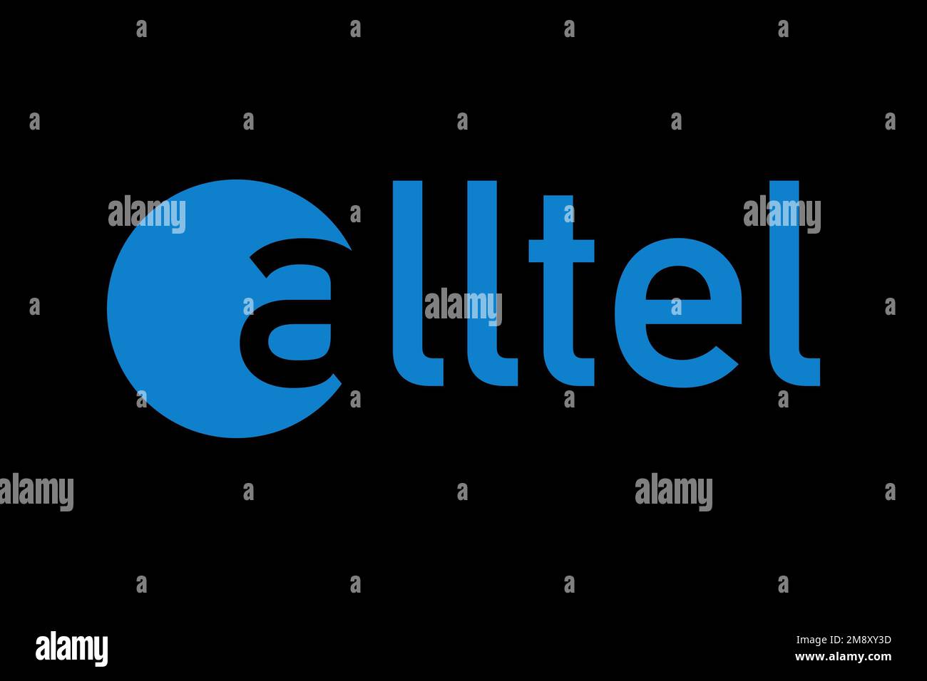Alltel, Logo, Black background Stock Photo - Alamy