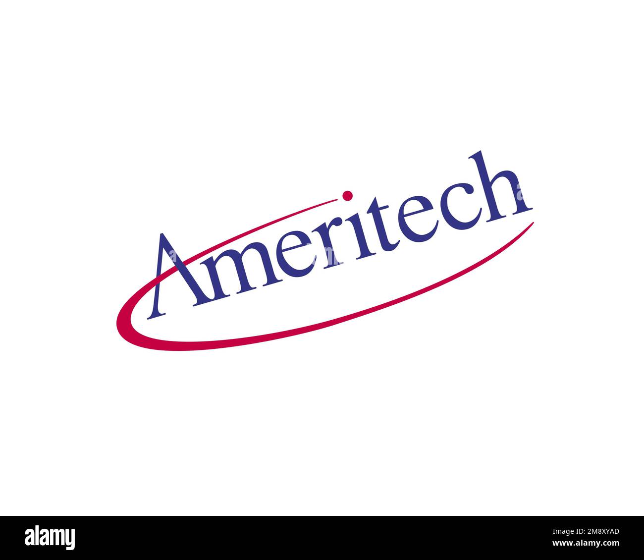 Ameritech, rotated logo, white background Stock Photo - Alamy