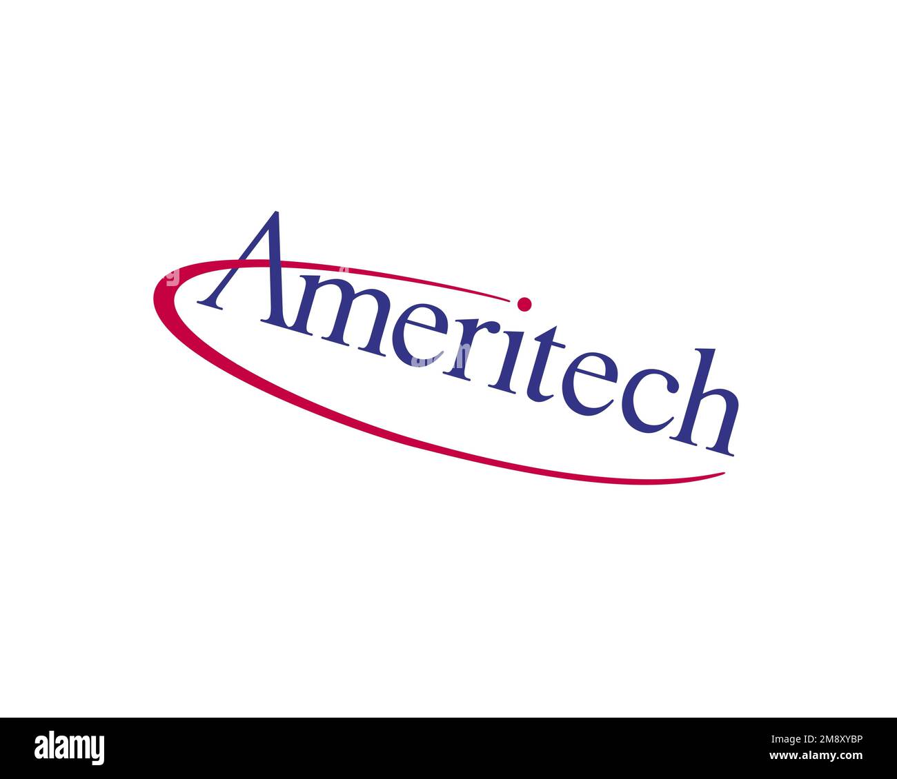 Ameritech, rotated logo, white background B Stock Photo - Alamy