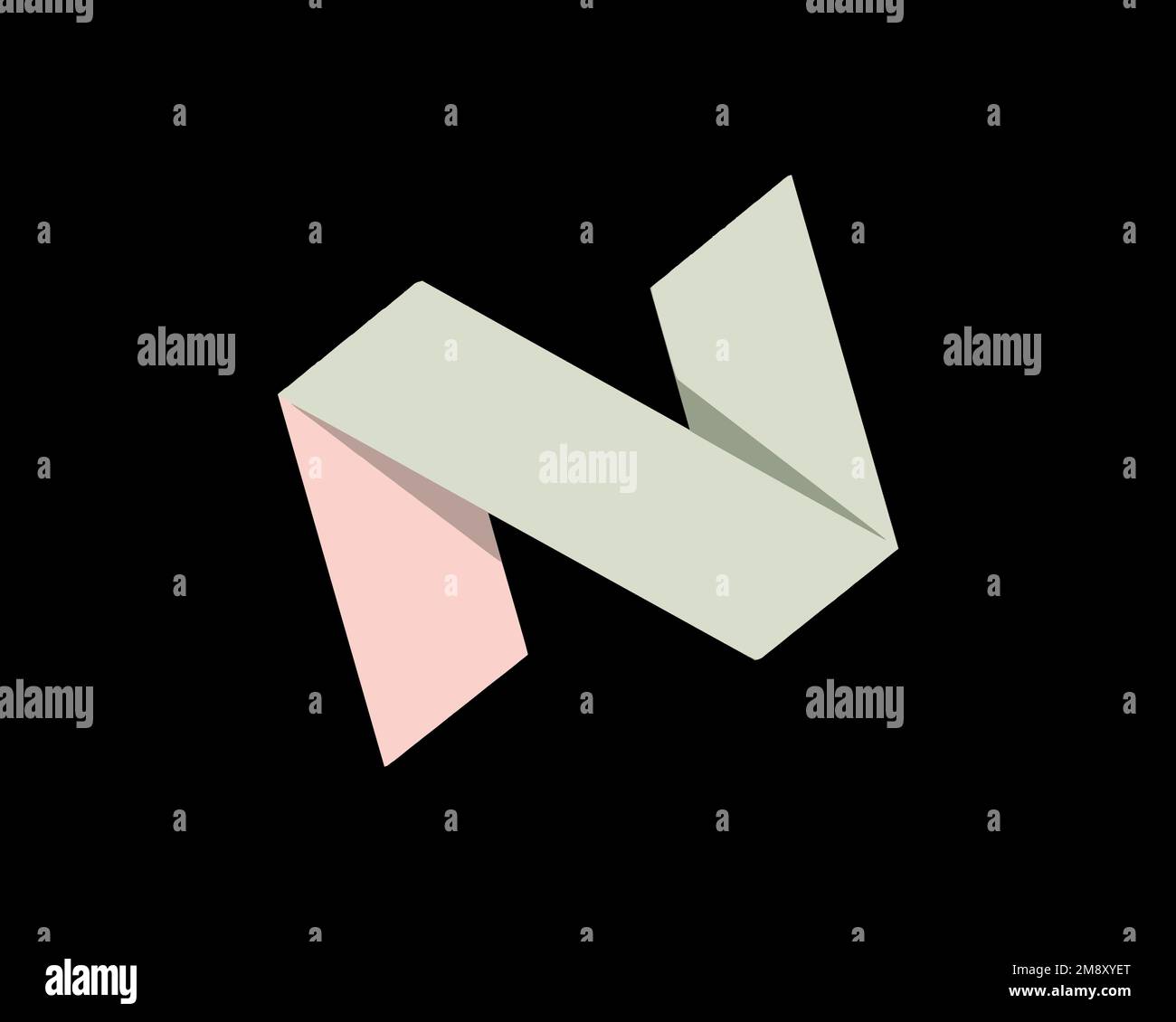 Android Nougat, Rotated Logo, Black Background Stock Photo - Alamy