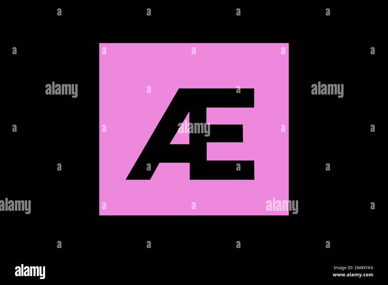 Applied Engineering, Logo, Black background Stock Photo - Alamy