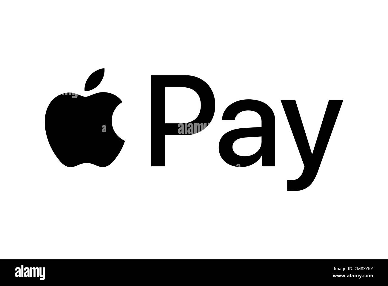 Apple Pay, Logo, White background Stock Photo - Alamy