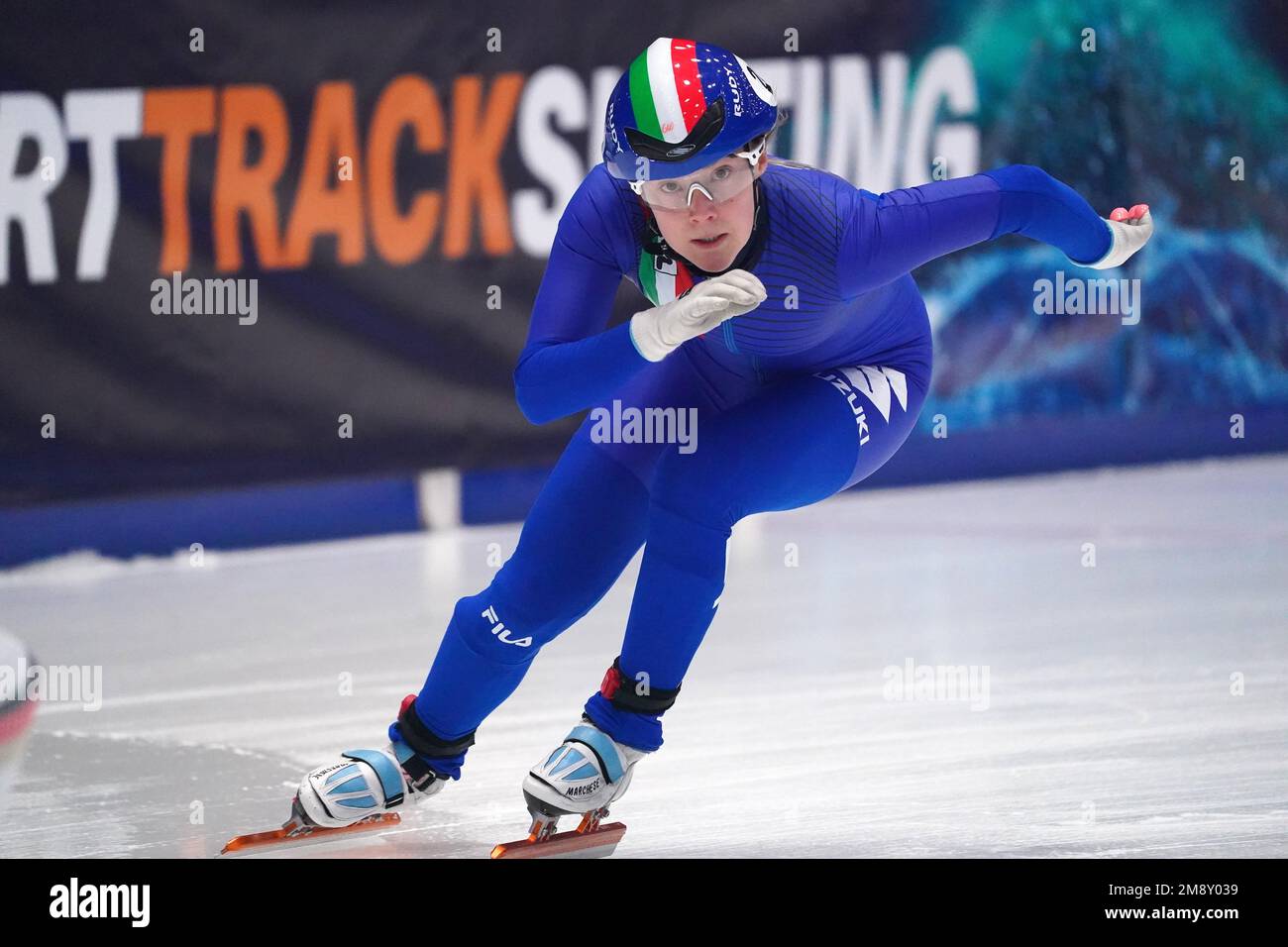 Gloria Ioriatti (ITA) on the 1000m heats women during ISU European ...