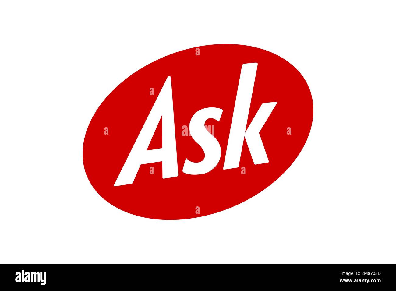 Ask. com, Logo, White background Stock Photo - Alamy