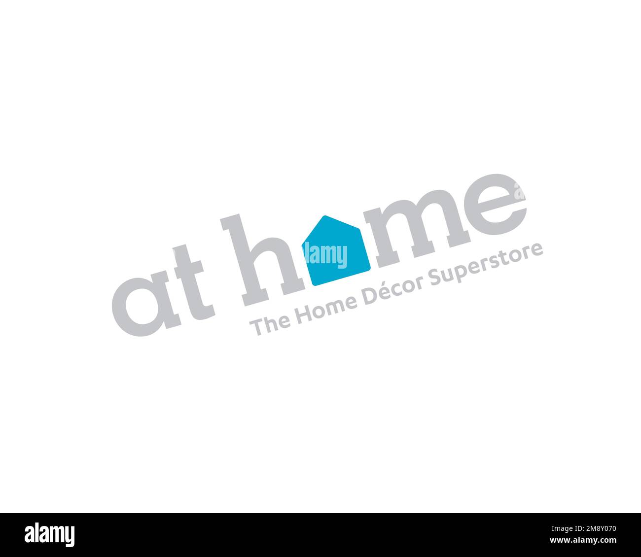At Home store, rotated logo, white background Stock Photo - Alamy