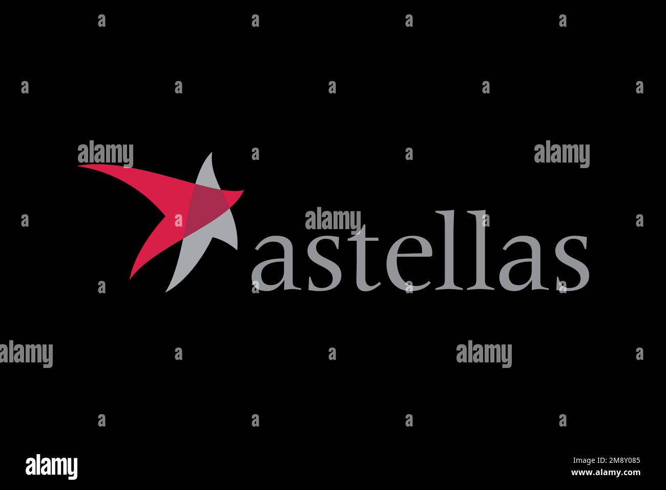 Astellas Pharma, Logo, Black background Stock Photo - Alamy