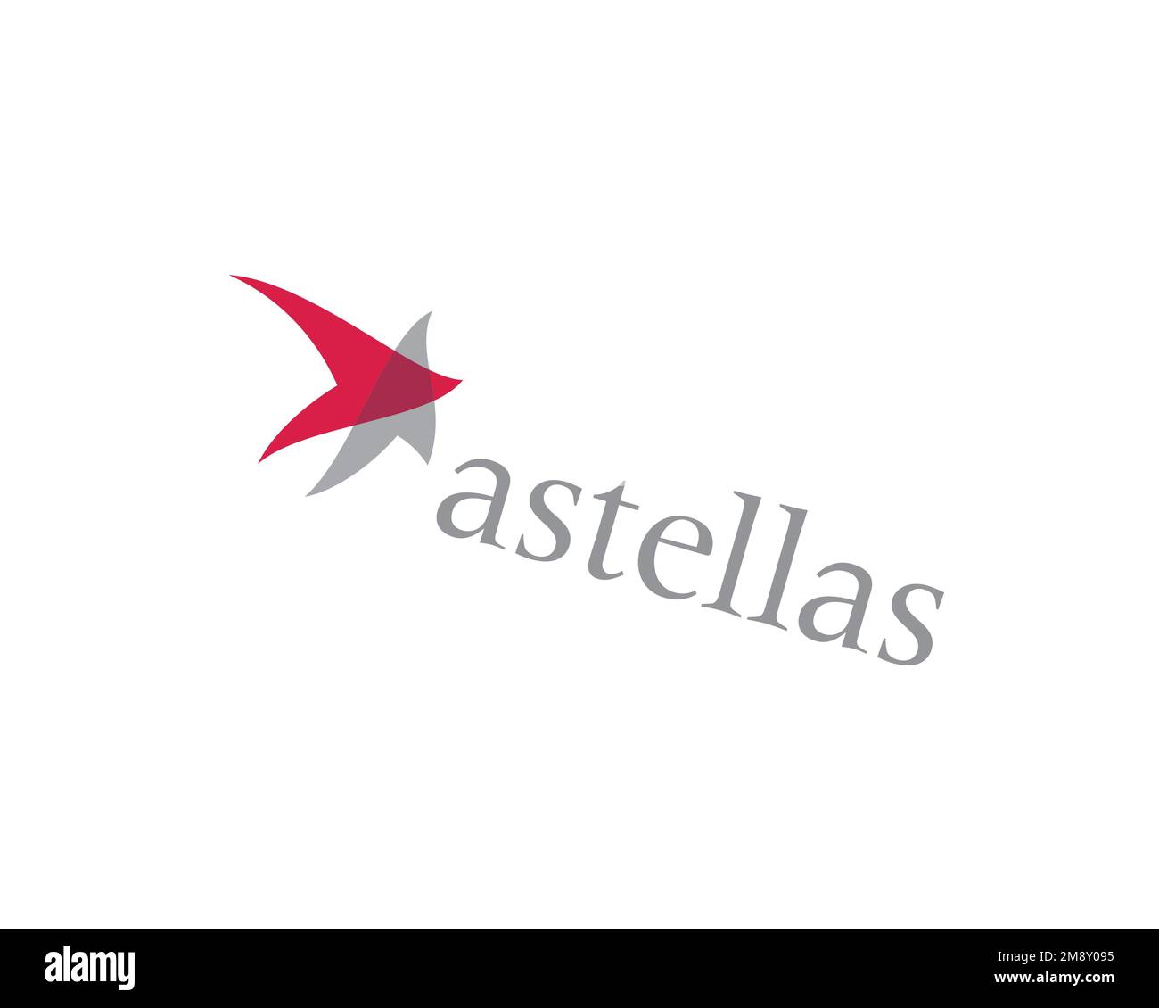 Astellas Pharma, rotated logo, white background B Stock Photo - Alamy