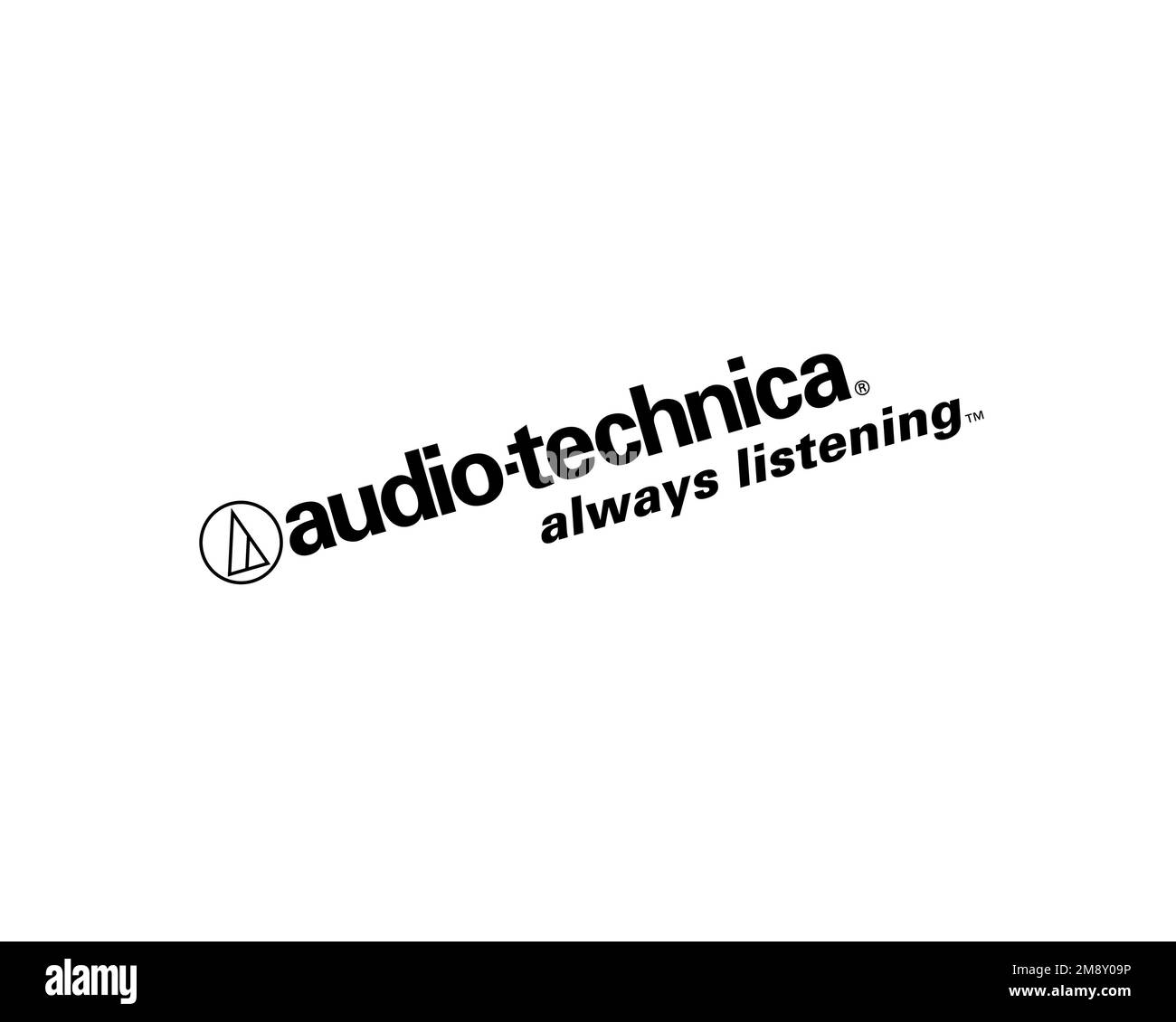 Audio Technica, rotated logo, white background Stock Photo - Alamy