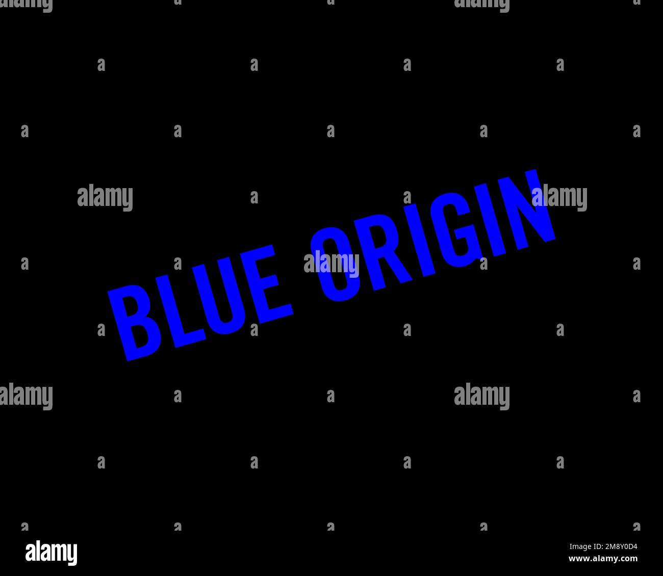 Blue origin logo hi-res stock photography and images - Alamy