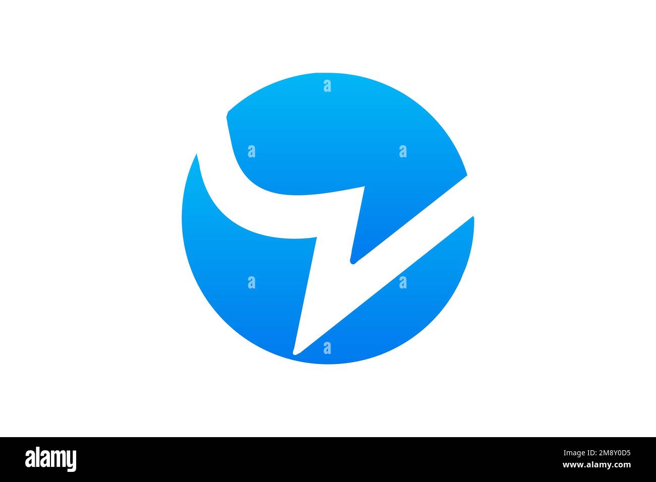 Blued app, Logo, White background Stock Photo - Alamy