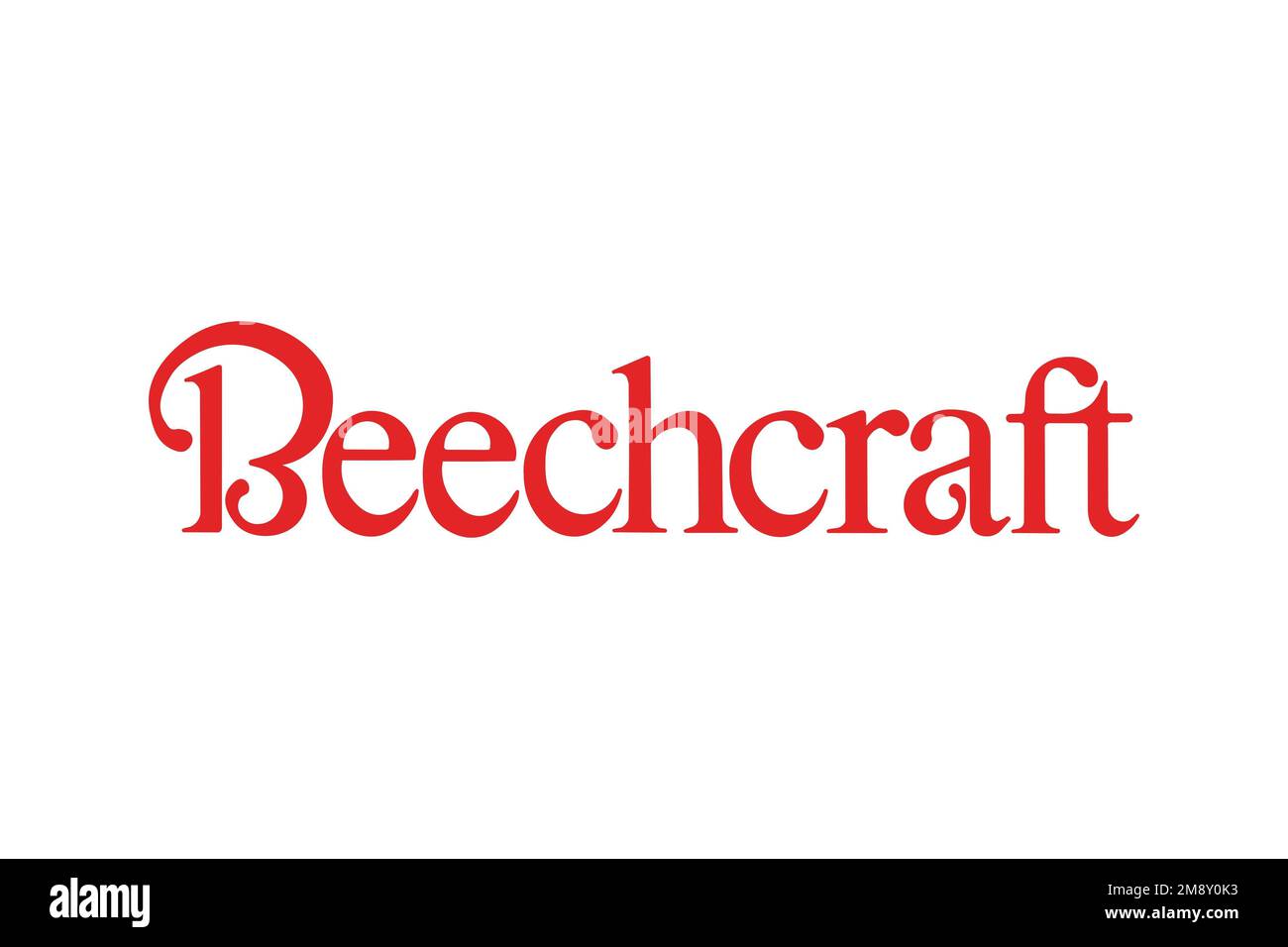 Beechcraft, Logo, White background Stock Photo - Alamy