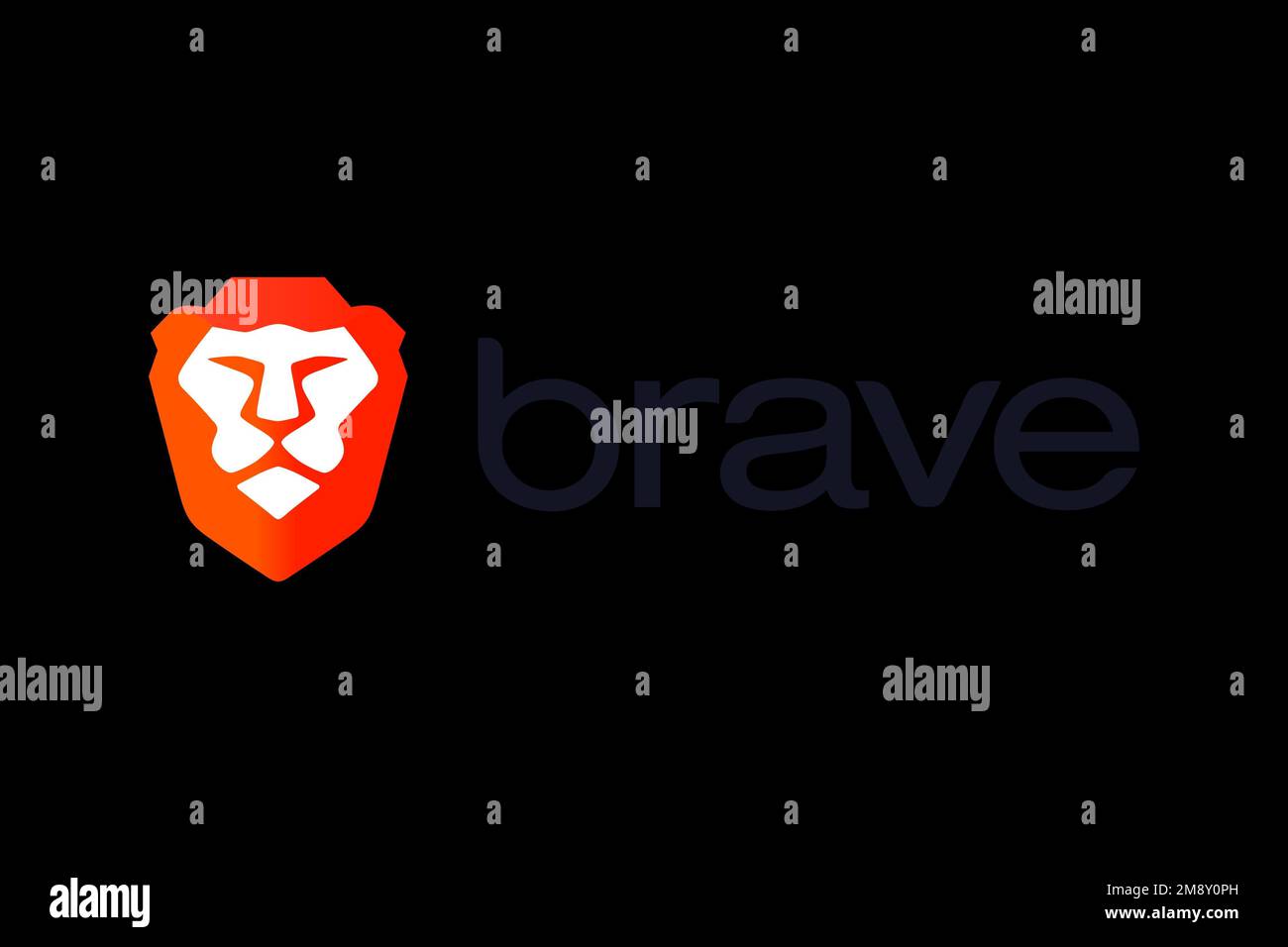 Brave browser logo hi-res stock photography and images - Alamy