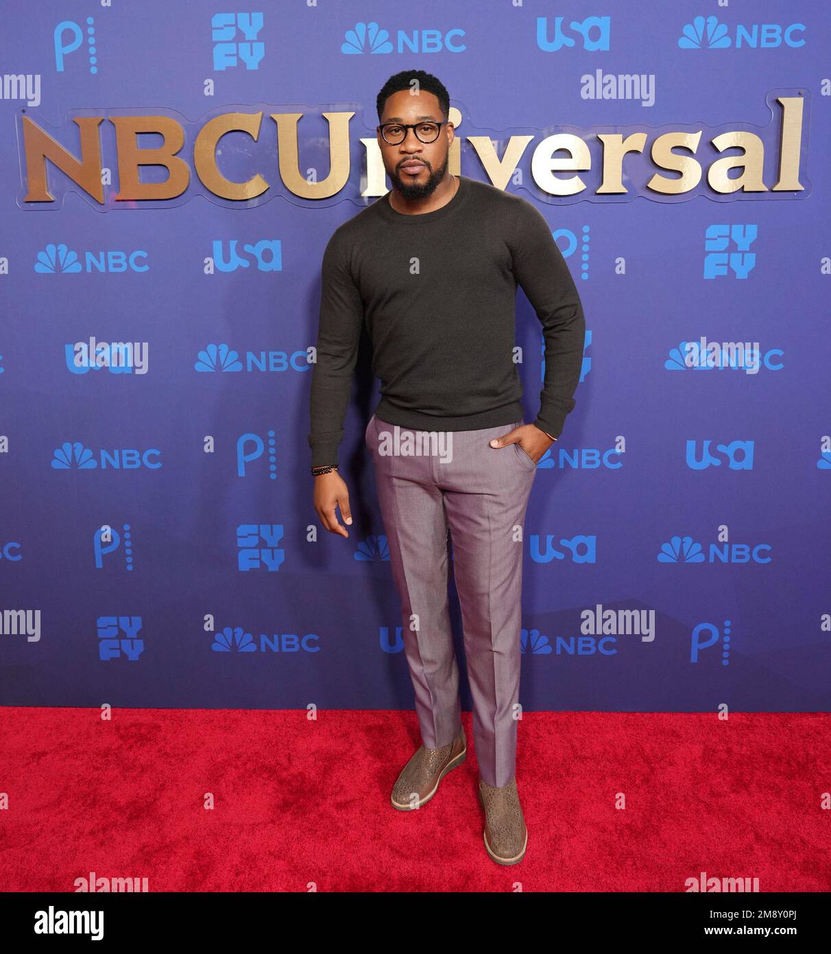 Los Angeles, USA. 15th Jan, 2023. Aaron Jennings at the 2023 ...