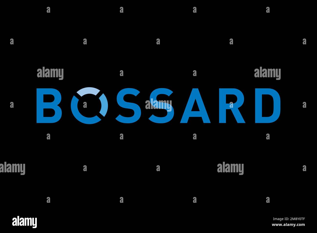 Bossard Holding AG, Logo, Black background Stock Photo - Alamy