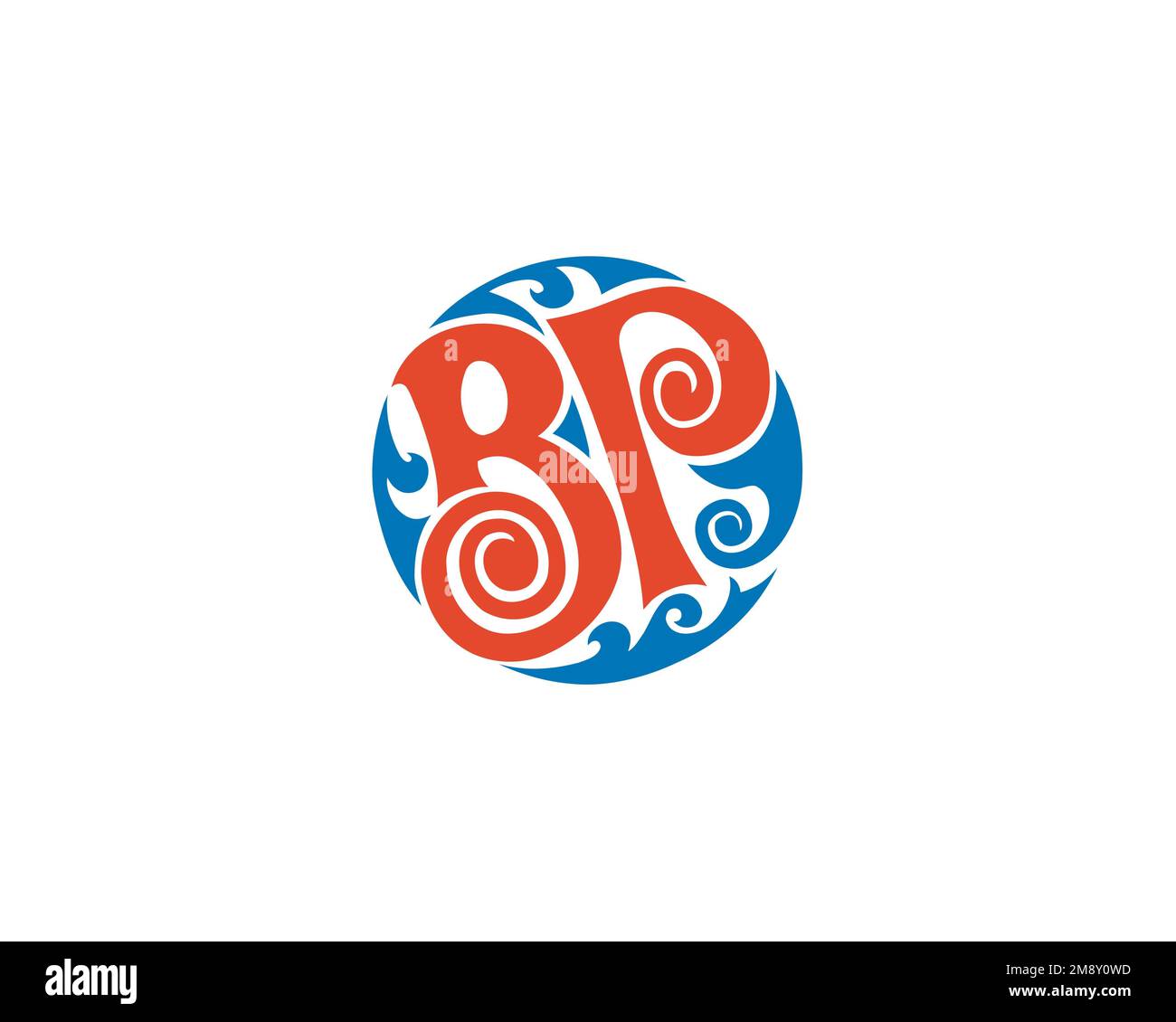 Boston Pizza, Rotated Logo, White Background Stock Photo - Alamy