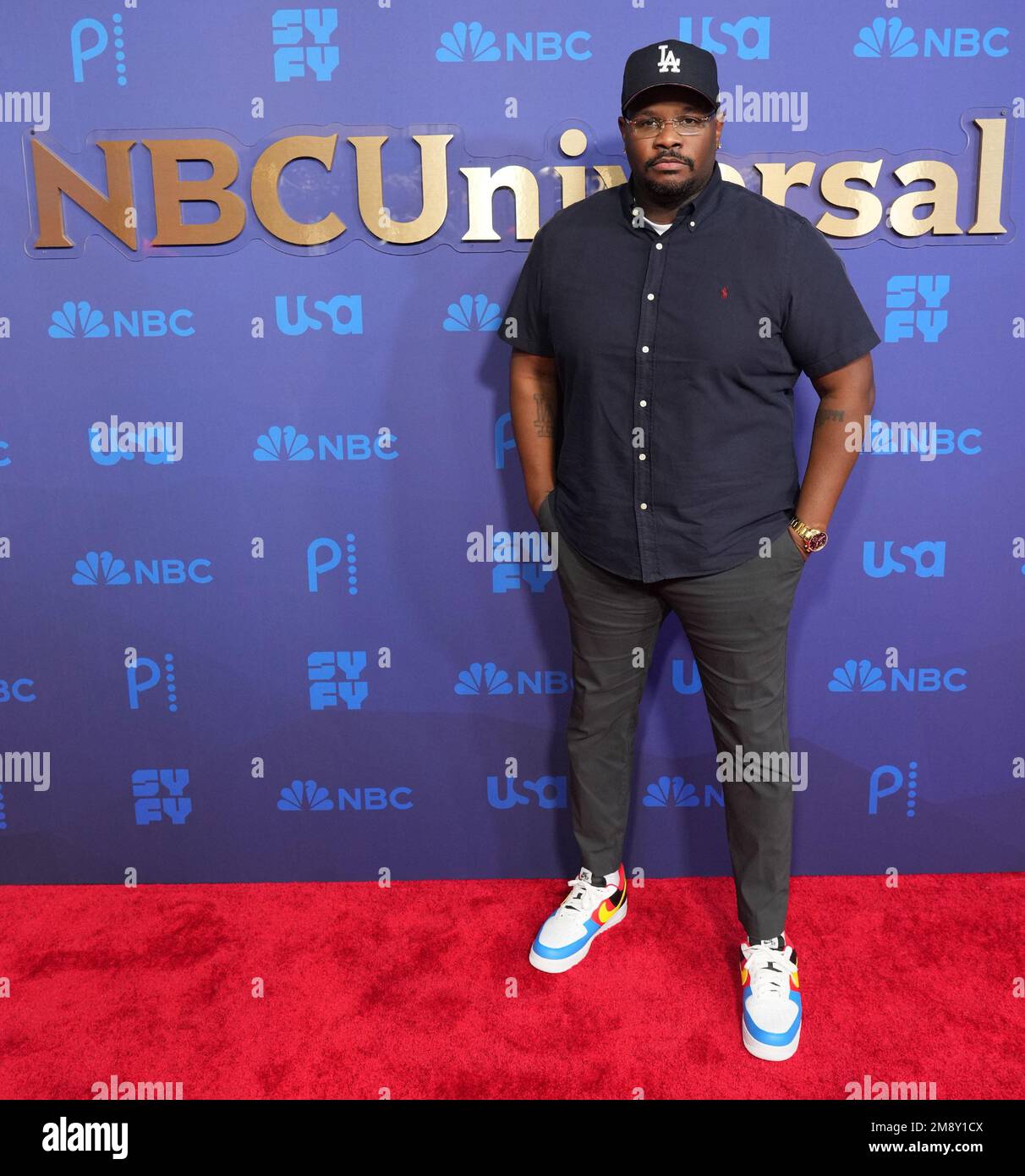 Carl Tart at the 2023 NBCUNIVERSAL Press Tour held at the Langham ...