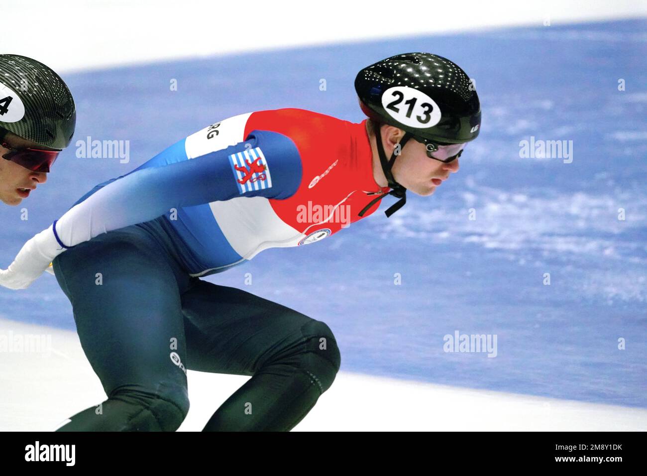 Peter MURPHY (LUX) on 1500m quarter finals woman during ISU European ...