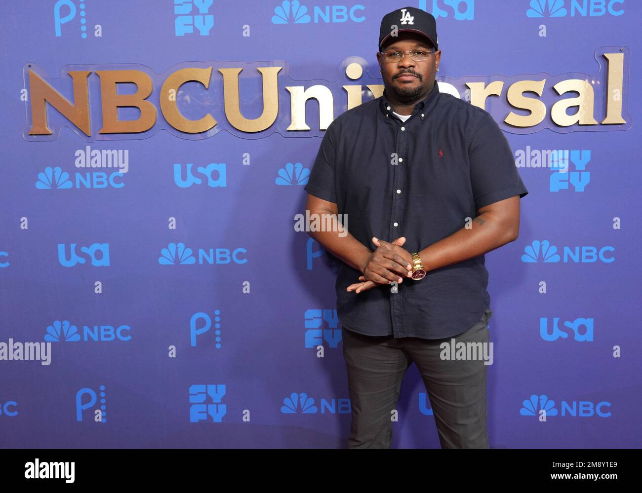 Carl Tart at the 2023 NBCUNIVERSAL Press Tour held at the Langham ...