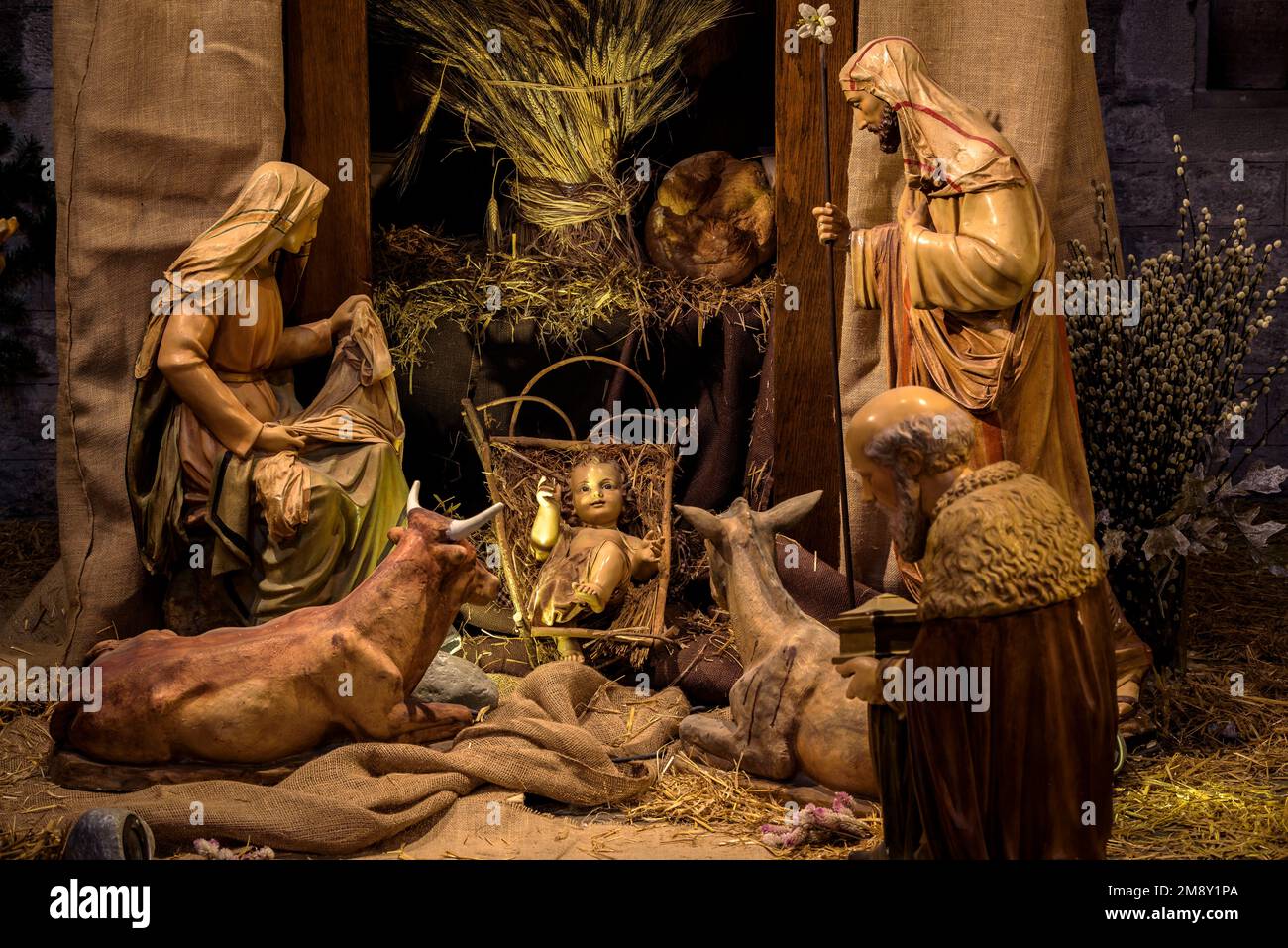 Pesebre de la iglesia hi-res stock photography and images - Alamy