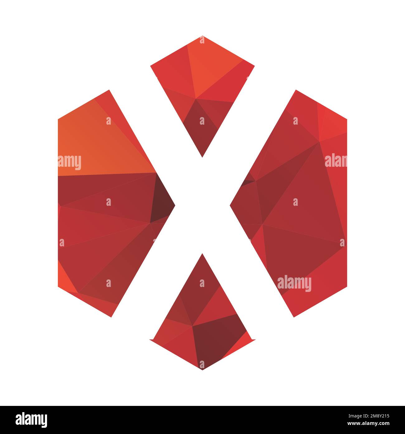 X vector icon hi-res stock photography and images - Alamy