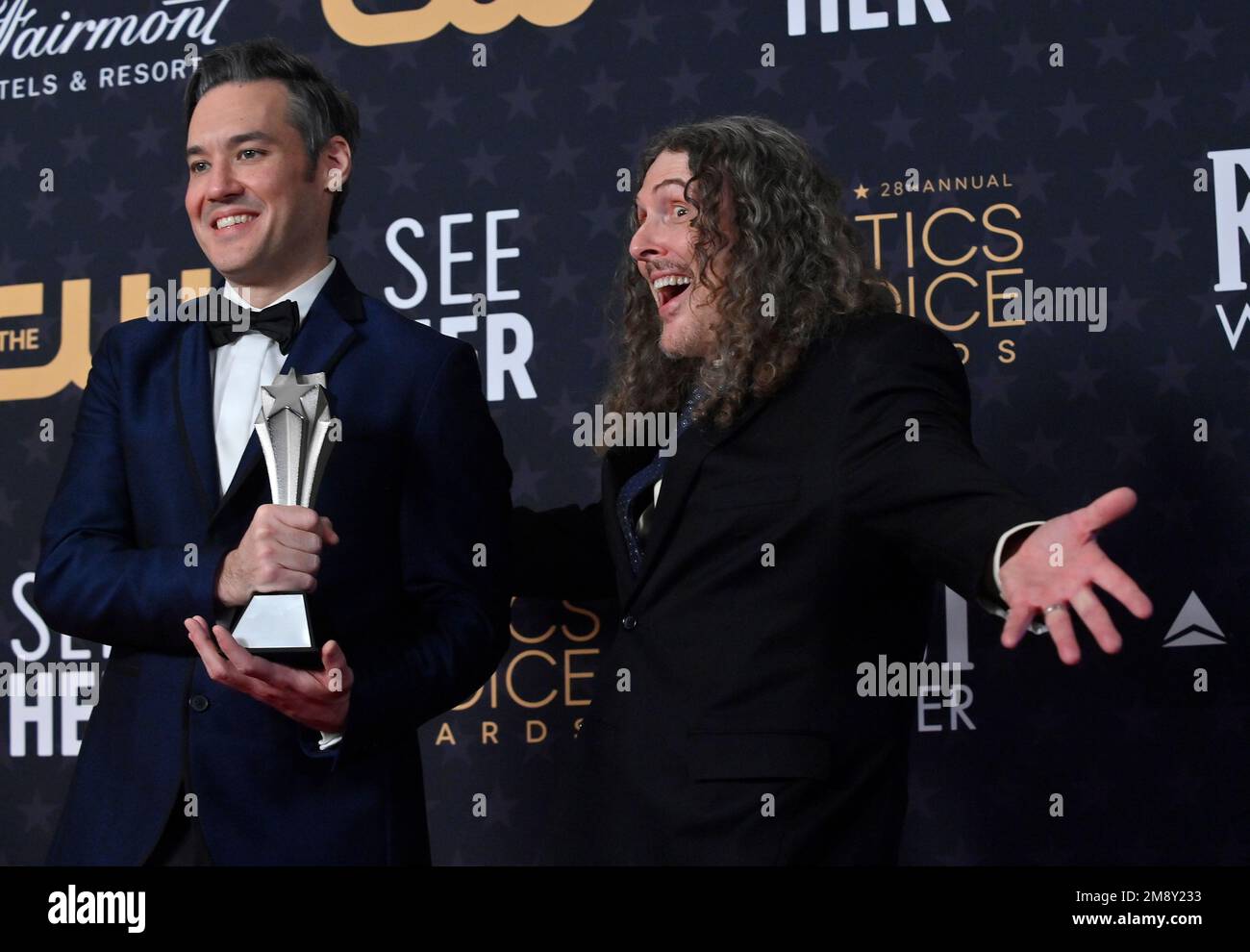Los Angeles, United States. 15th Jan, 2023. (L-R) Eric Appel and "Weird ...