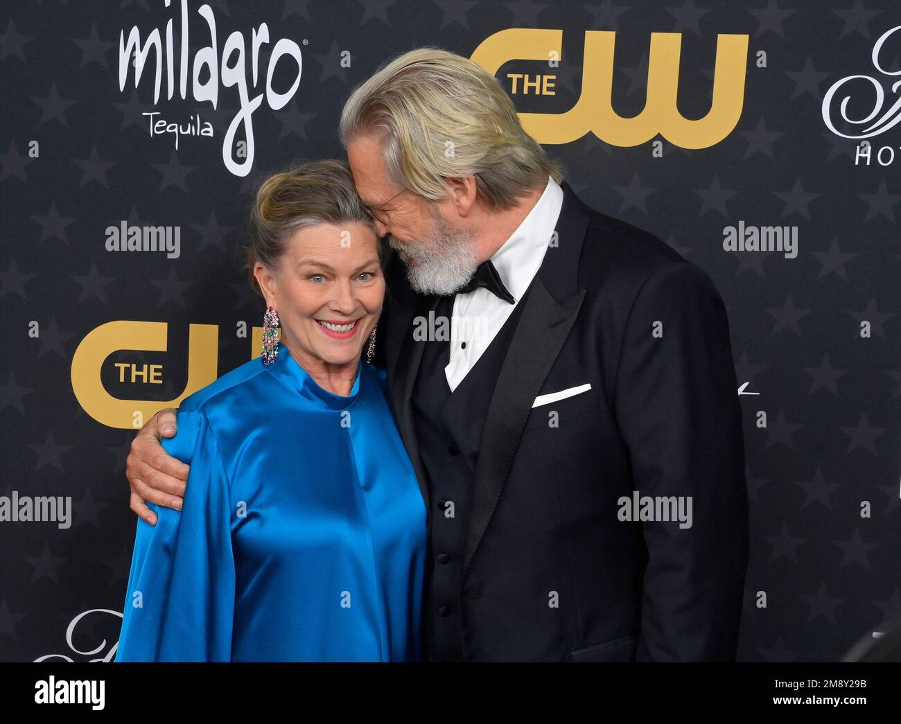 Los Angeles, United States. 15th Jan, 2023. (L-R) Susan Geston and Jeff ...
