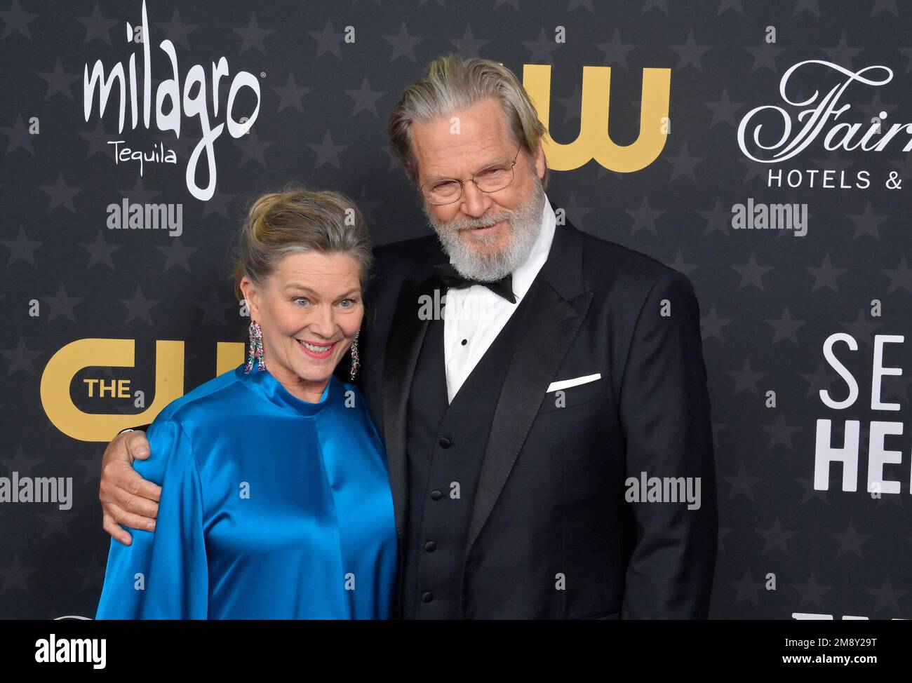 Los Angeles, United States. 15th Jan, 2023. (L-R) Susan Geston and Jeff ...