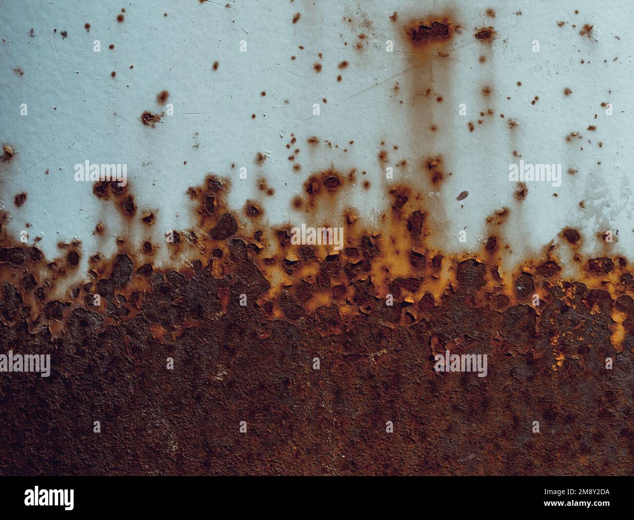 texture of rusty old metal with corrosion. Grunge style dirty iron ...