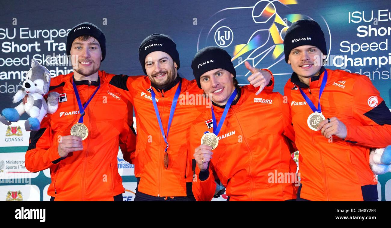Jens van t Wout (NED), Melle van t Wout (NED), Itzak de Laat (NED) and ...