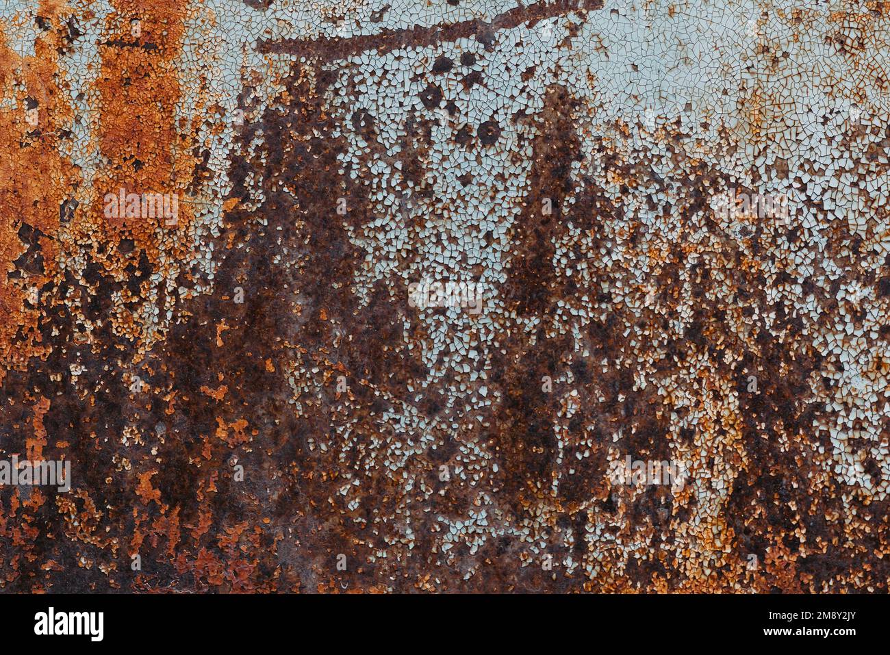 texture of rusty old metal with corrosion. Grunge style dirty iron ...