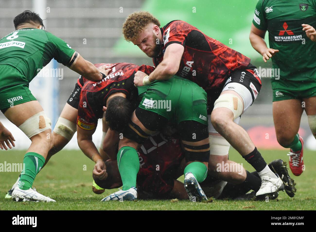 Tokyo, Japan. 14th Jan, 2023. Warner Dearns (Toshiba) Rugby : Japan ...