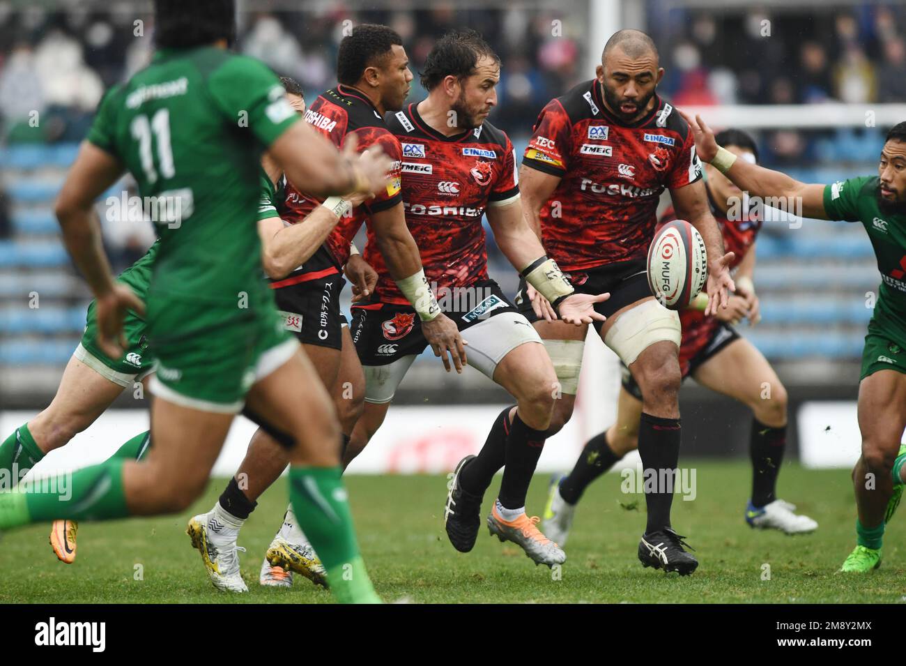 Tokyo, Japan. 14th Jan, 2023. Michael Leitch (Toshiba) Rugby : Japan ...