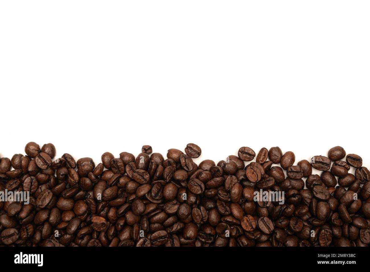 Top view pile coffee beans hi-res stock photography and images - Alamy