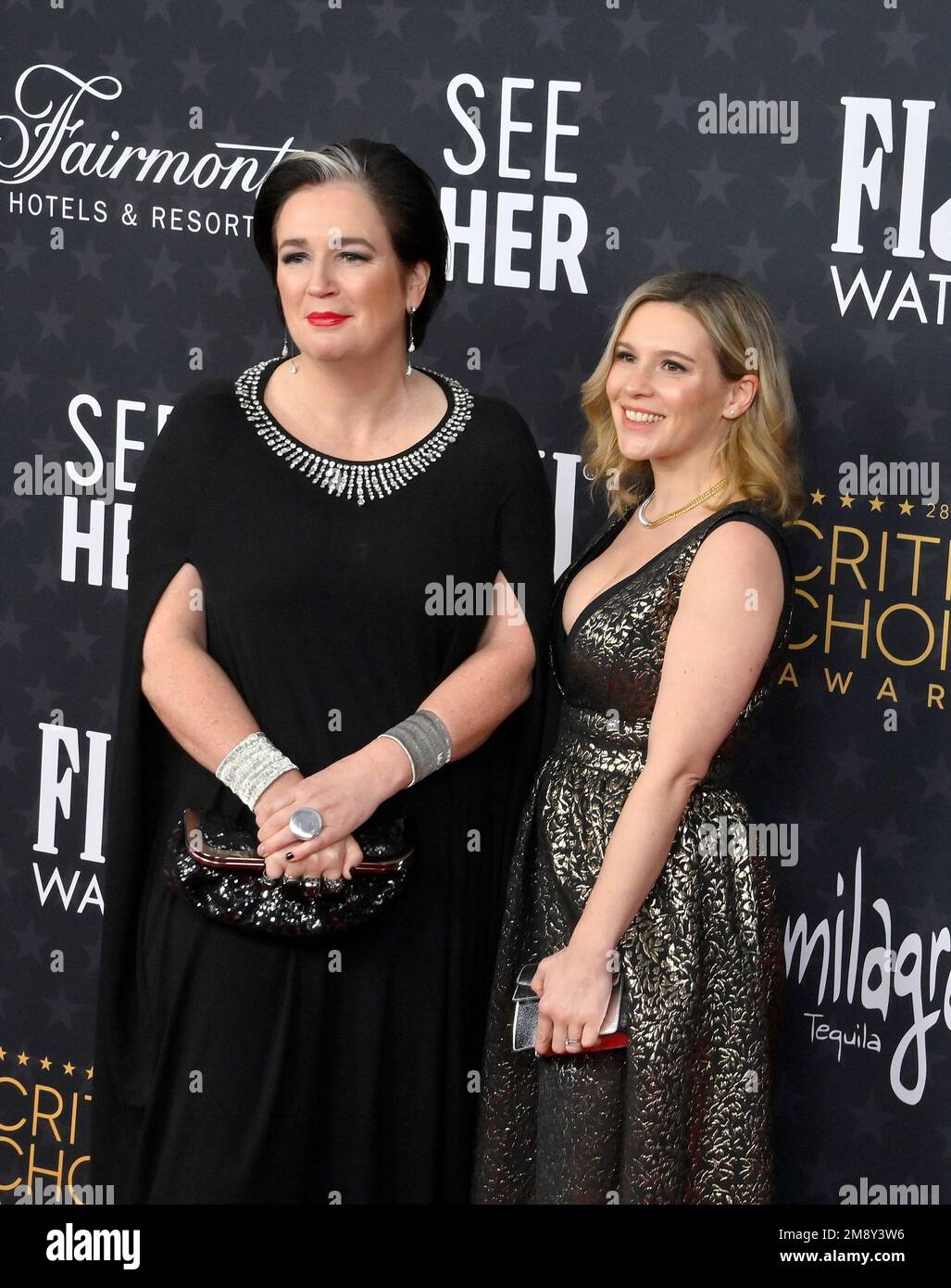 Los Angeles, United States. 15th Jan, 2023. (L-R) Dearbhla Walsh and ...