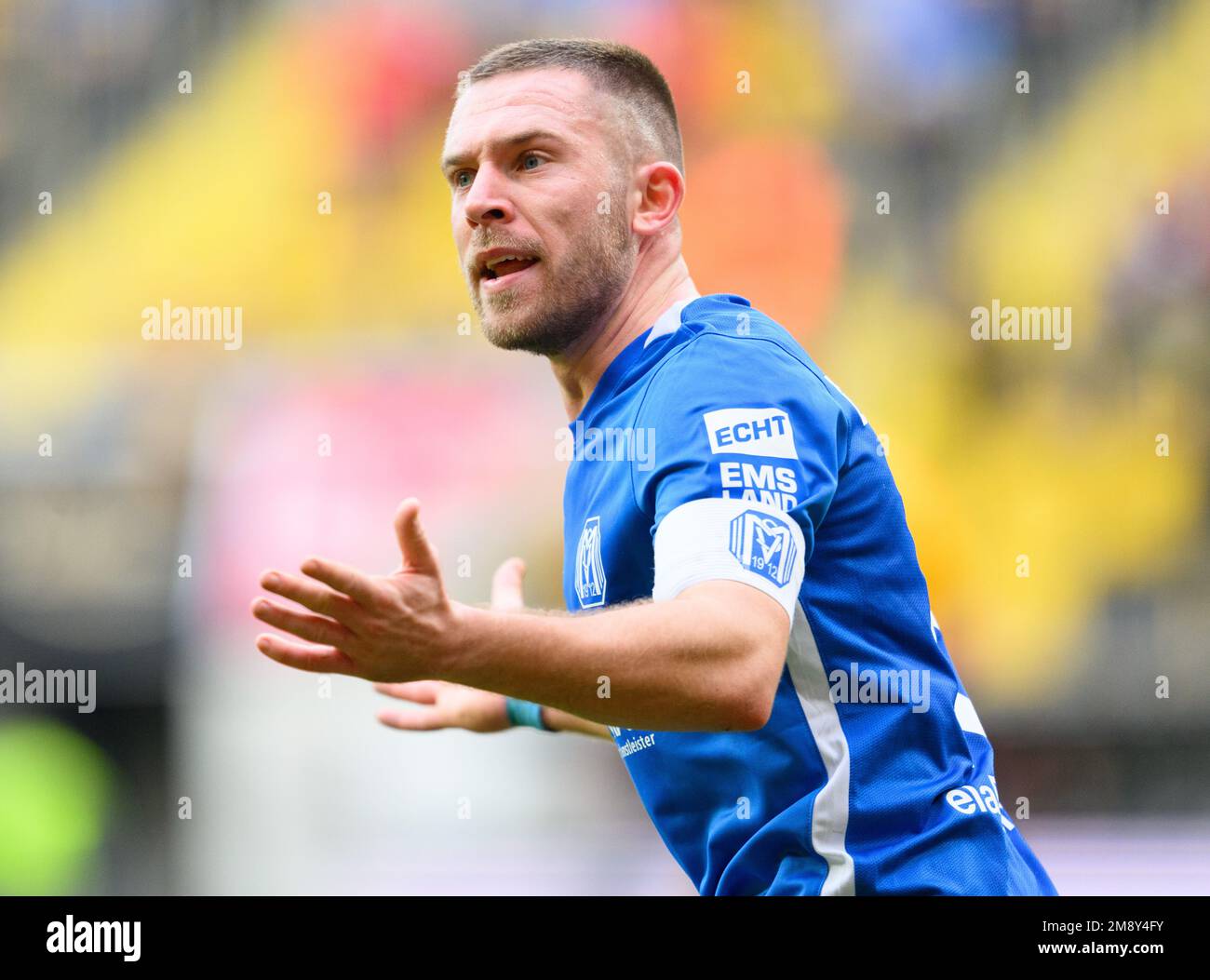 Markus ballmert of sv meppen gestures hi-res stock photography and ...