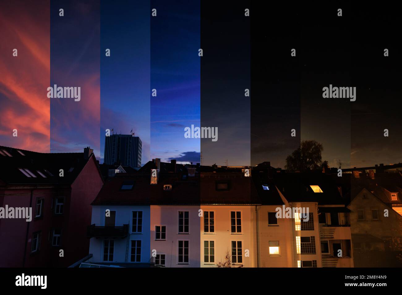 Time lapse collage hi-res stock photography and images - Alamy
