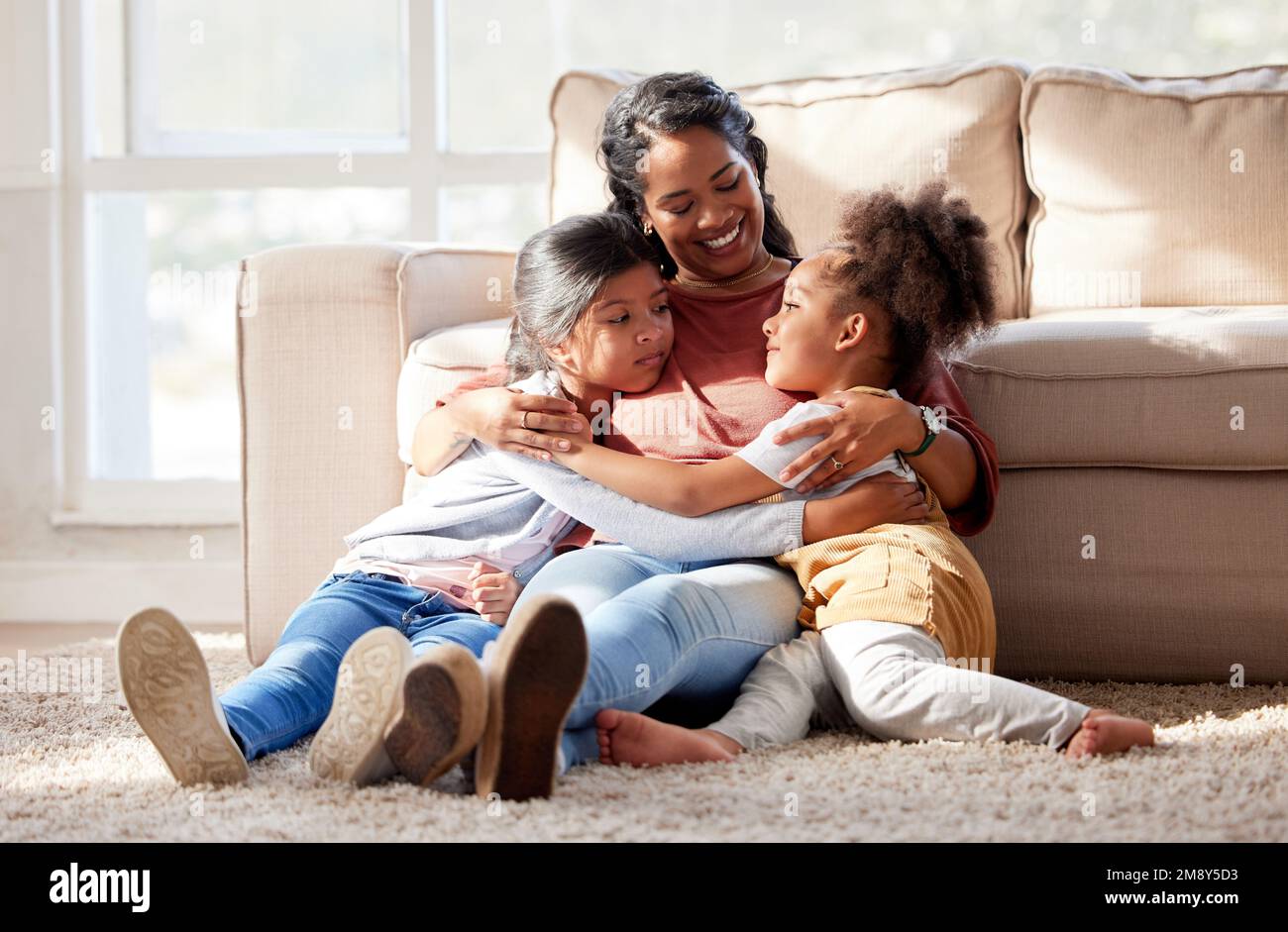 Little girls showing love hi-res stock photography and images - Alamy