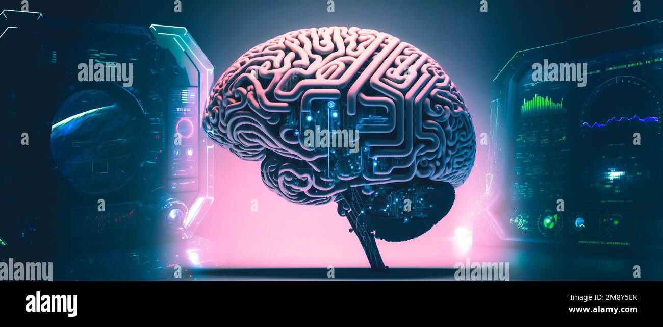 Brain to Computer interface, brain implants and analysis HUDs, 3d ...