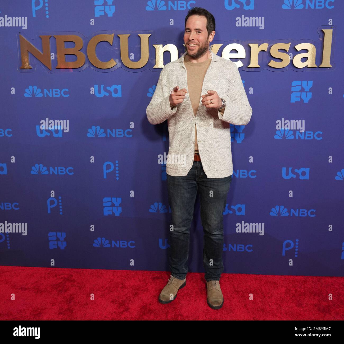 Jon Barinholtz At The 2023 Nbcuniversal Press Tour Held At The Langham