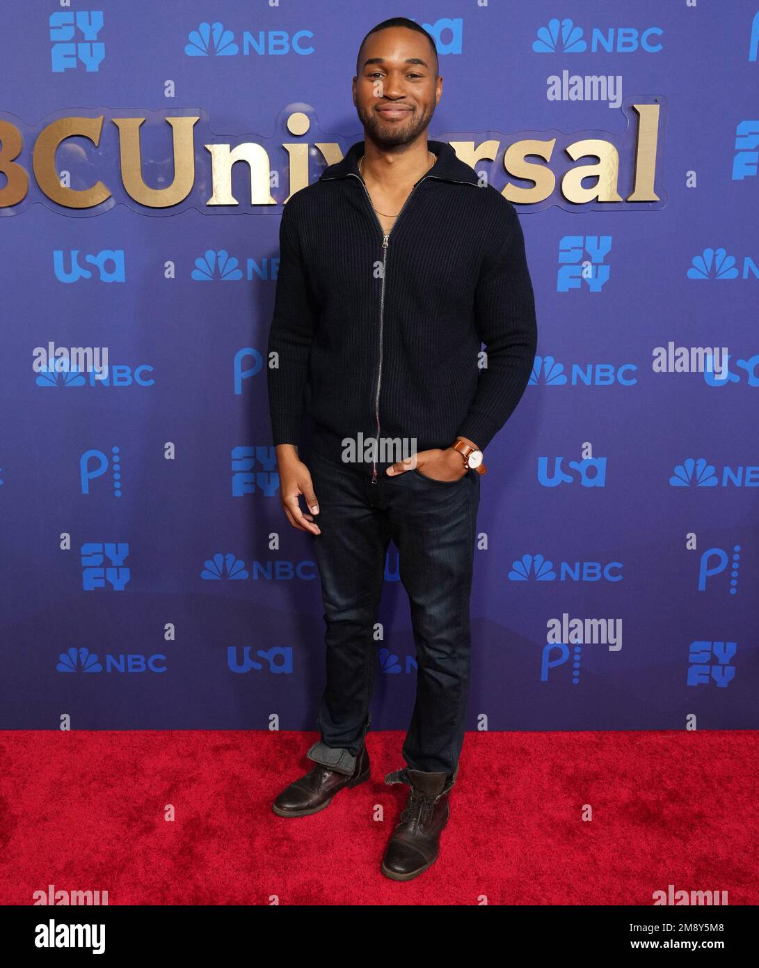 Tye White at the 2023 NBCUNIVERSAL Press Tour held at the Langham ...