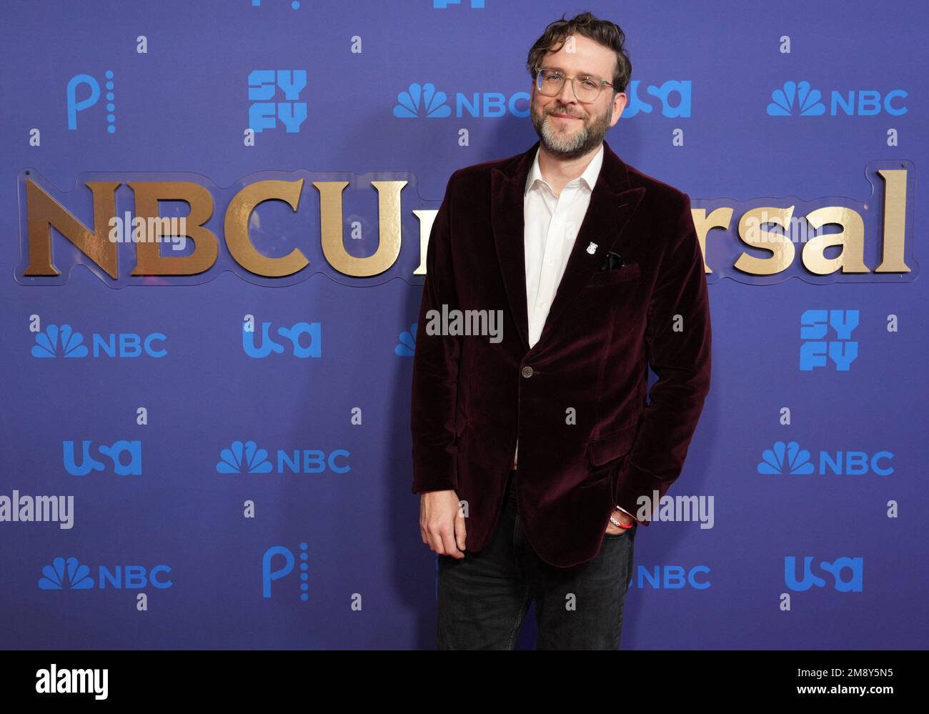 Humphrey Ker at the 2023 NBCUNIVERSAL Press Tour held at the Langham ...